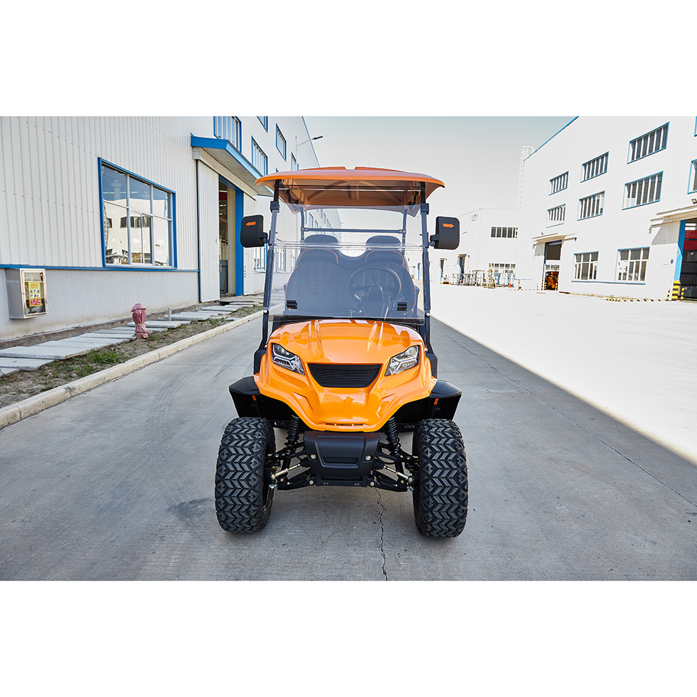 China Electric Golf Cart With Lifted Chassis Manufacturers Electric Golf Cart With Lifted